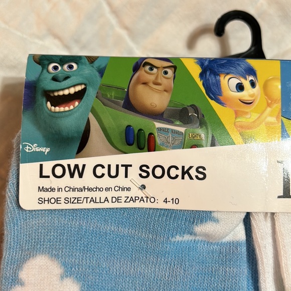 Pixar | Other | Pixar Low Cut Socks Pair New Incredibles Mknsters Inc ...